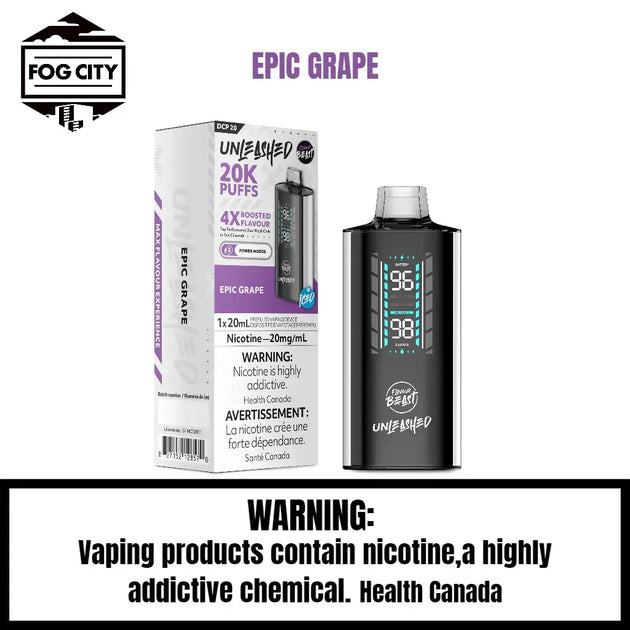 Flavour Beast DCP Disposable Vape |Epic Grape-20K Puffs