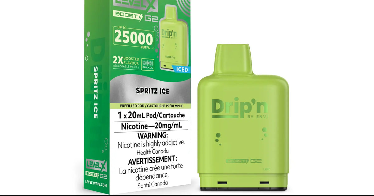 Level X Drip'n Boost G2 Pod | Spritz-25K Puff