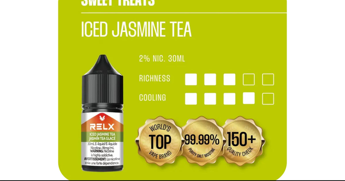 Relx E-Liquid 30 mL |Iced Jasmine Tea