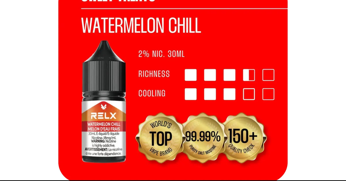 Relx E-Liquid 30 mL |Watermelon Chill